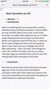 Best iOS Text Editor Apps