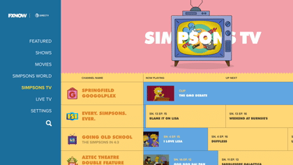 FXNOW: Movies, Shows & Live TV for Apple TV by Disney