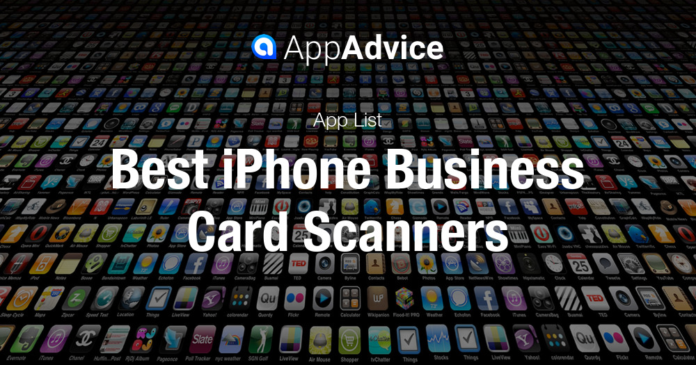 Best iPhone Business Card Scanners