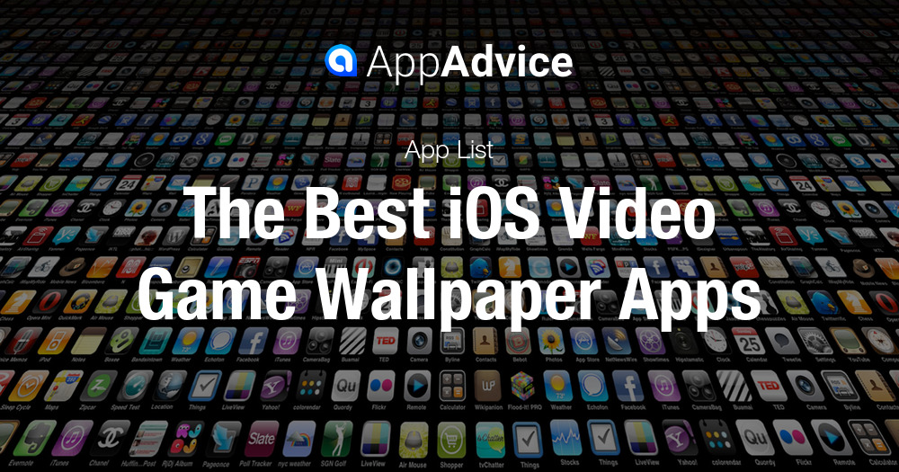 the best iOS video game wallpaper apps