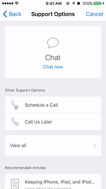 Apple Support App Is Here to Help With Live Chat and More