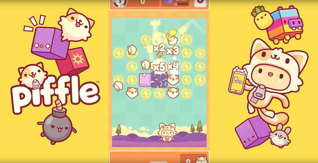 Piffle is an Fun Puzzle Game With Adorable Characters and Lots of Cats