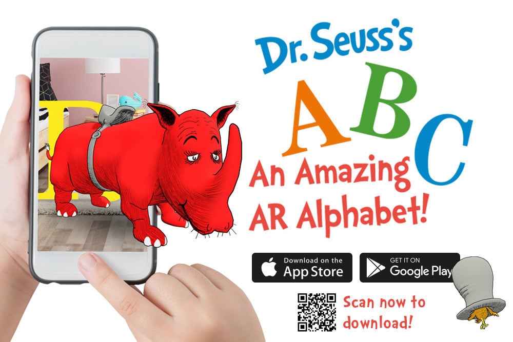 Dr. Seuss’s ABC Uses Augmented Reality to Help the Alphabet Come to Life