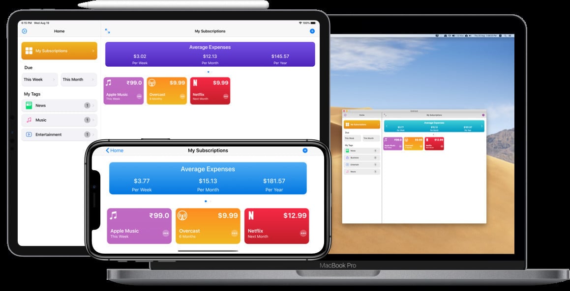 Better Manage Your Subscriptions With Subtrack