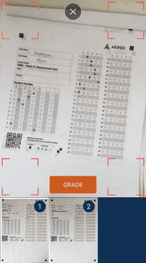 Akindi - Assessment scanning and grading by Akindi