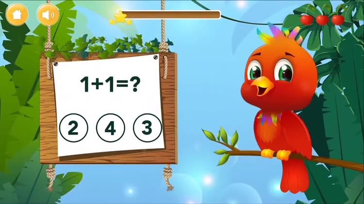 Bird Math Game by Alexandra Yachmen