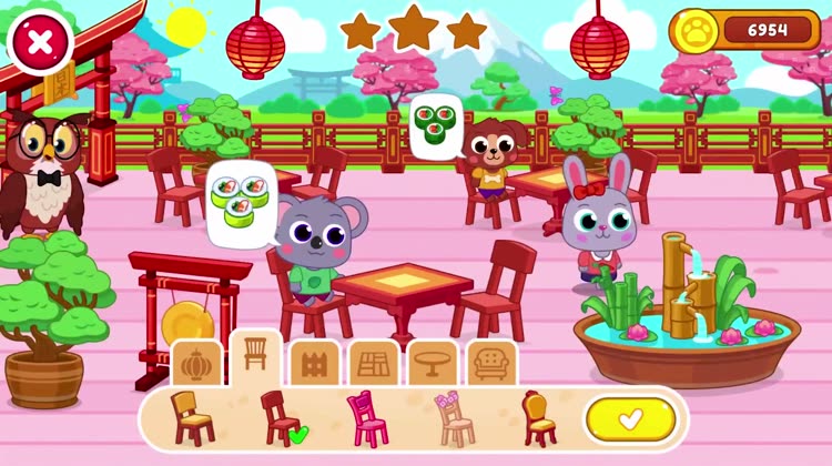 Cooking sushi: restaurant game by Andrii Krasnopolskyi