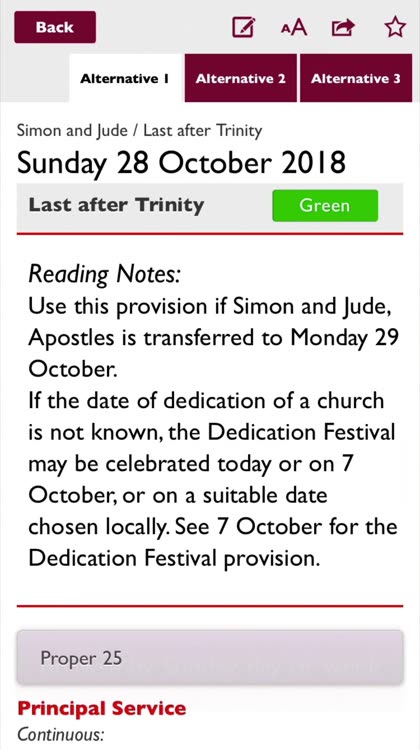 Lectionary by Aimer Media Ltd.