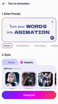 Anify - AI Animation Creator by Vulcan Labs Company Limited