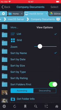 FileBrowser Professional by Stratospherix Ltd