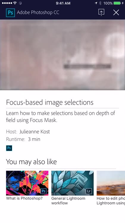 Creative Cloud Tutorials by Adobe
