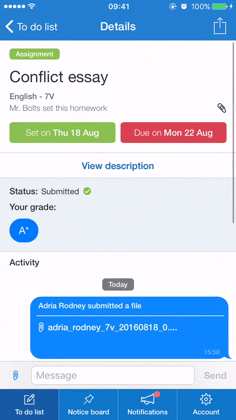 Satchel One by TeacherCentric Ltd