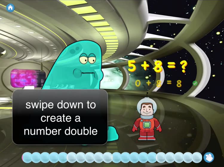 Mathsplat - Alien Addition by Justin Hughes