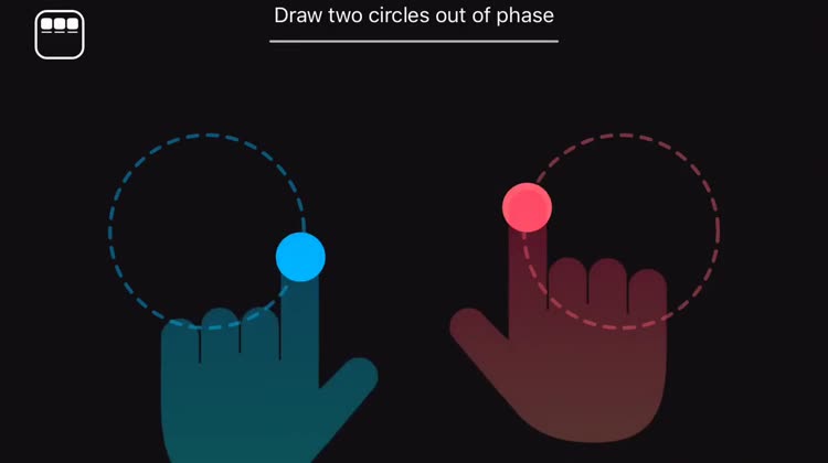 Pat & Rub: a coordination game by Kyle Reed