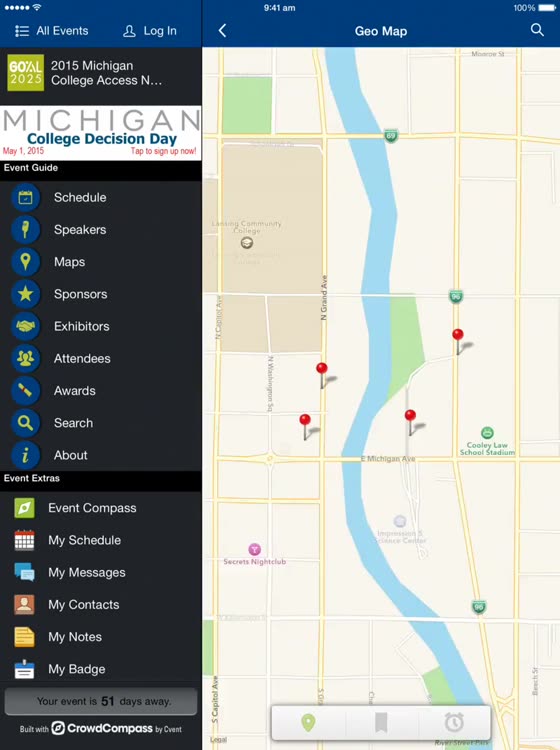 Michigan College Access Network by CrowdCompass, Inc.