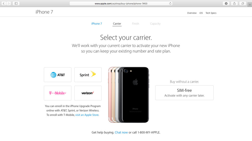 Apple Now Offering SIM-Free iPhone 7 and iPhone 7 Plus