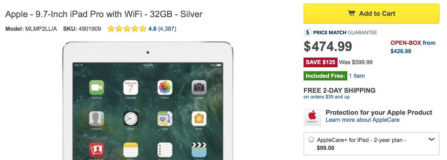 Best Buy Offers iPad Pro Price Drop As WWDC Nears