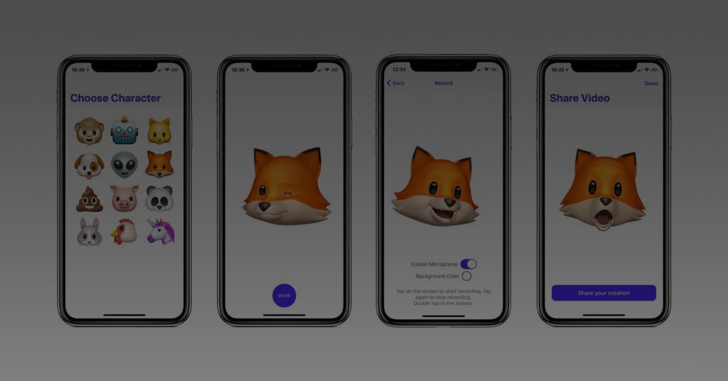 Create Animoji Videos on Your iPhone X With AnimojiStudio