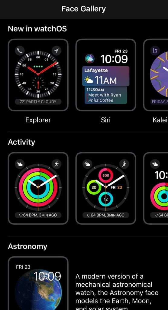 Customizing an Apple Watch Face With Your iPhone