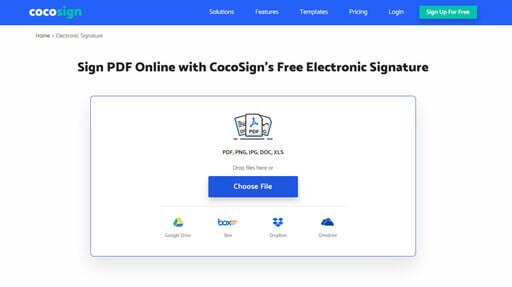 Sign PDF Documents Online with Free Electronic Signature