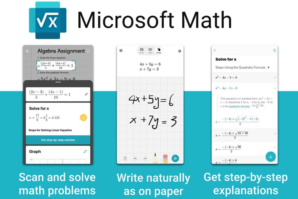 4 Best Math Solving Apps