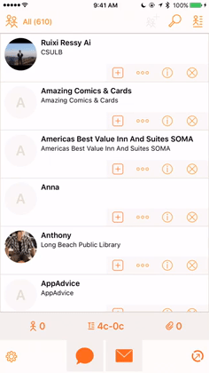 Quickly manage your contacts with Interact from Agile Tortoise